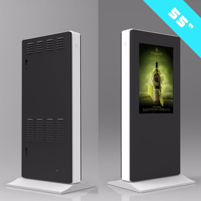 55 pulgadas de señalización digital al aire libre 2500 Nits Exteriores ...